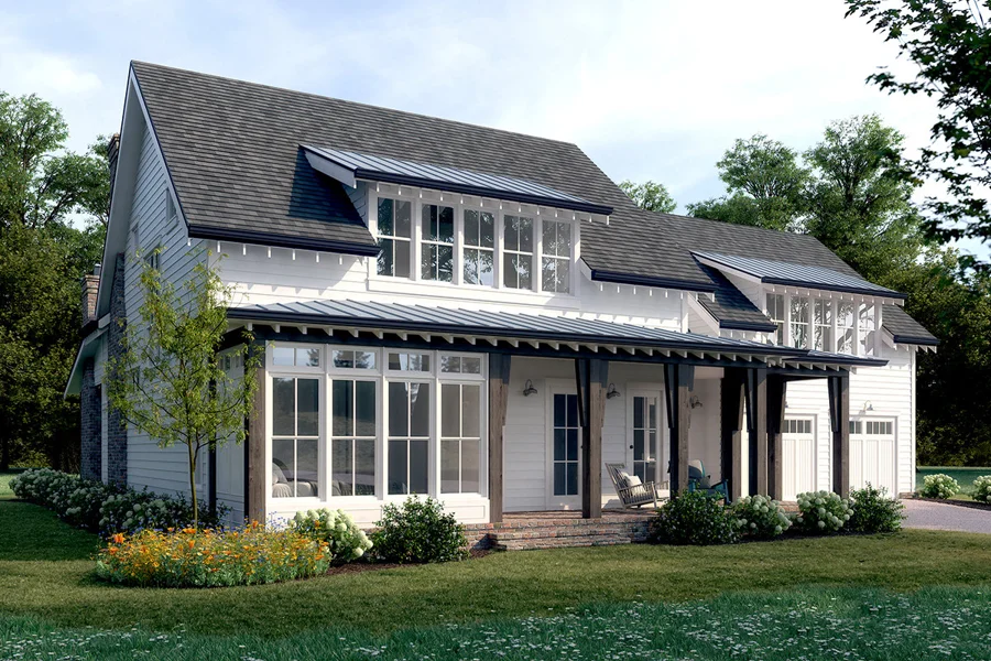 Summertime Farmhouse Plus Guest Suite House Plan | Southern Living ...
